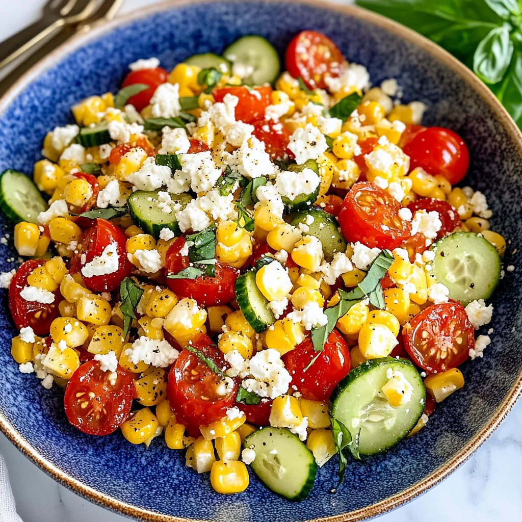 Corn Salad - The Ultimate Fresh Side Dish Delight