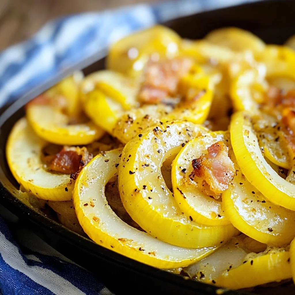 Old School Squash and Onions - A Comforting Southern Delight